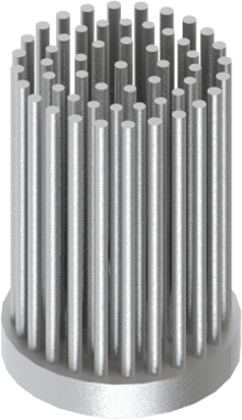 MechaTronix LED Cooling - Passives, Pin Fin Heat Sink from CDI LED